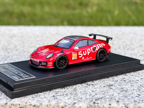 AU HKM 1:64 Red RWB 991 GT2 RS Racing Sports Model Diecast Metal Car BN ...