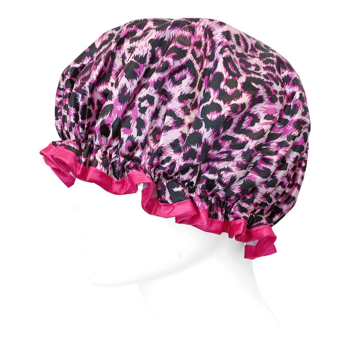 Wrapables® Stylish Double Layer Waterproof Shower Caps (Set of 4) | eBay