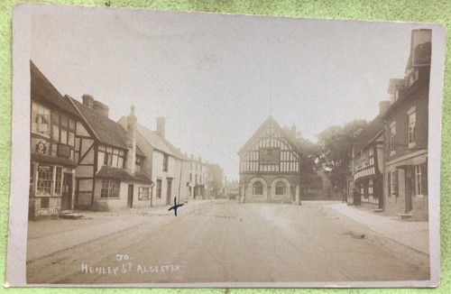 Alcester UK Henley Street RPPC Vintage Postcard | eBay