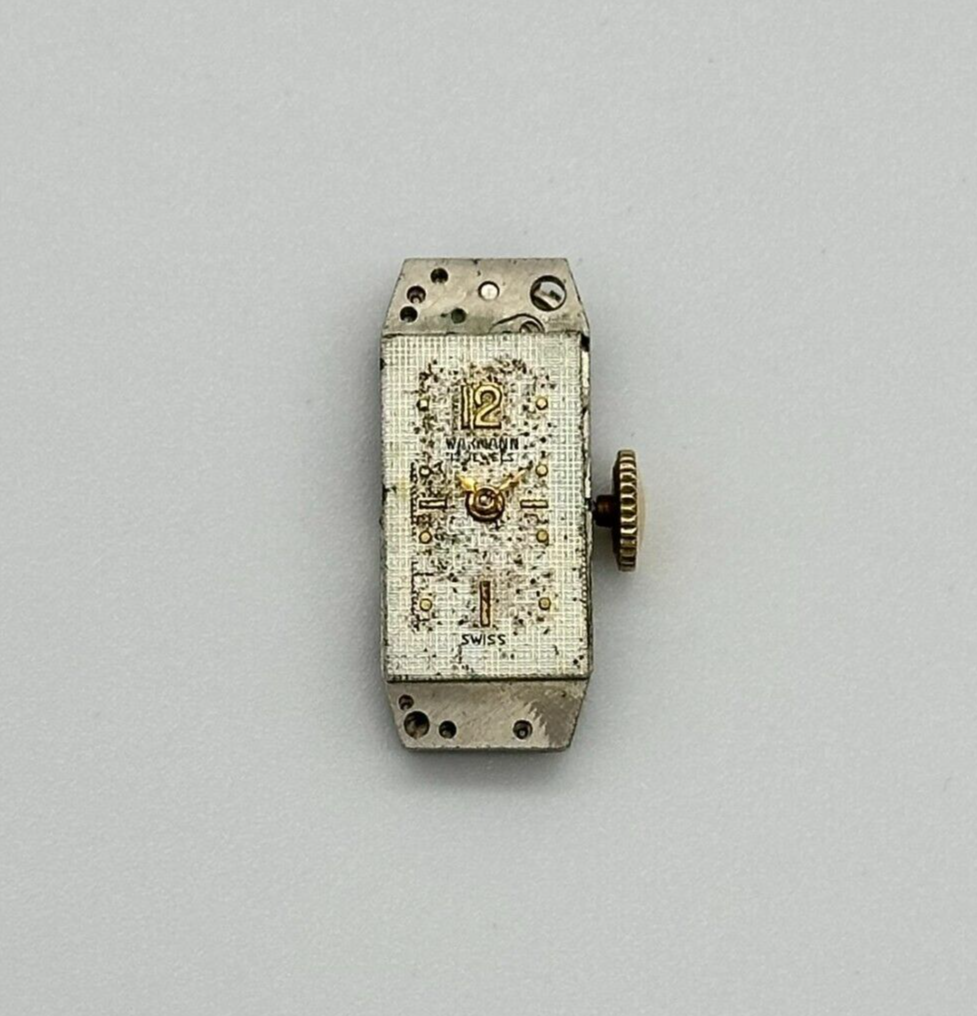 Vintage Women's WAKMANN 17 Jewel Swiss Mechanical Movement w/ Dial (FOR ...