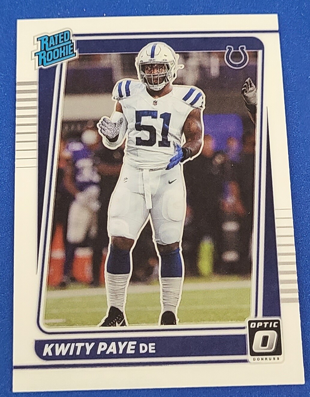 2021 Optic RC,RR #248 Kwity Paye Colts Football Card O1 | eBay