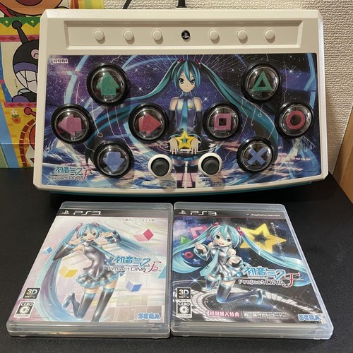Playstation 3 PS3 Miku Hatsune Project DIVA F Mini Controller White ...
