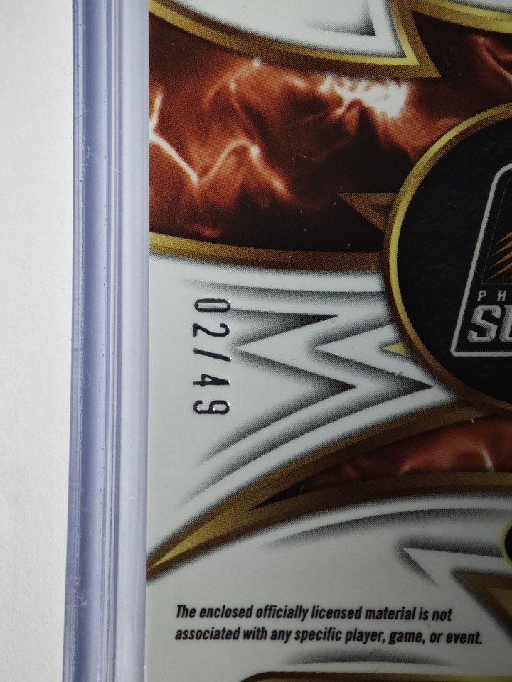 Oso Ighodaro SPK-OSO 2024-25 Panini Select RC Sparks Copper Prizm 02/49 ...