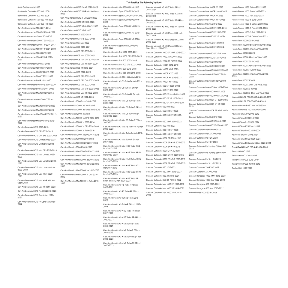 4/137 Tusk Uinta Beadlock Wheel For CAN-AM Maverick Trail 800 DPS 2018-2021 | eBay