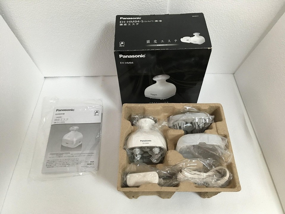 New Panasonic Head Spa Scalp Aesthetic Massager Eh-Hm94-S Silver ...