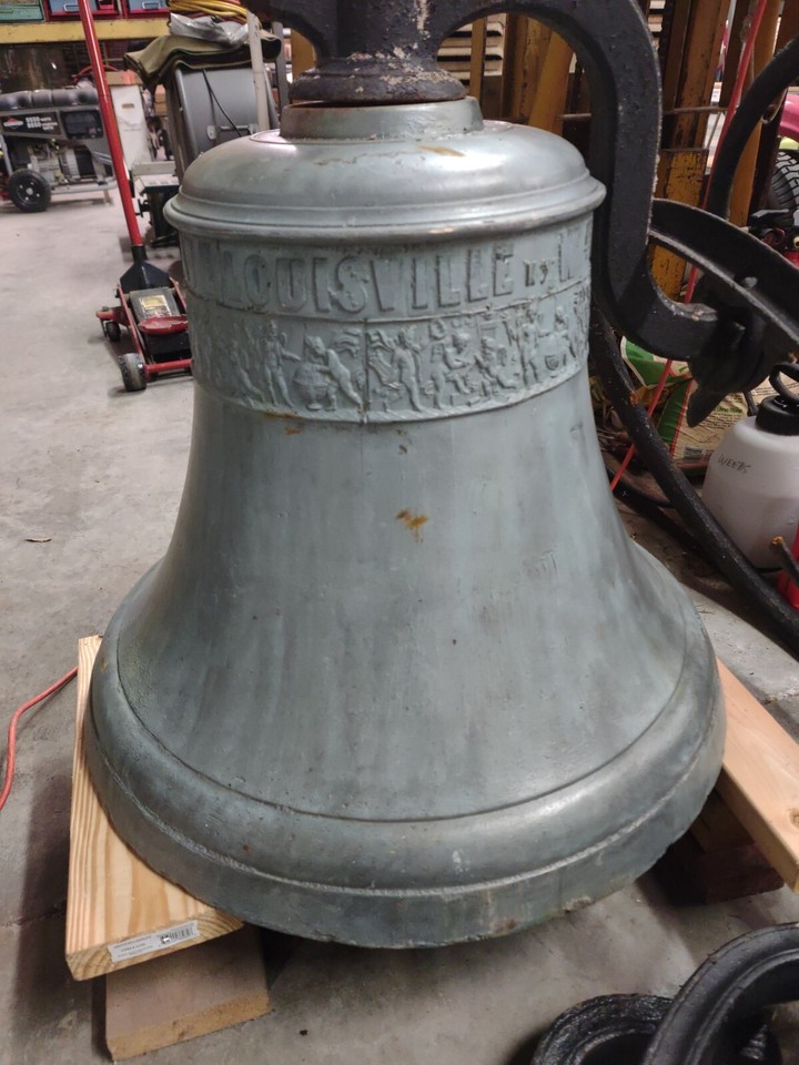 28" 1850 to 1890 William Kaye Louisville, Kentucky Bronze Church Bell ...