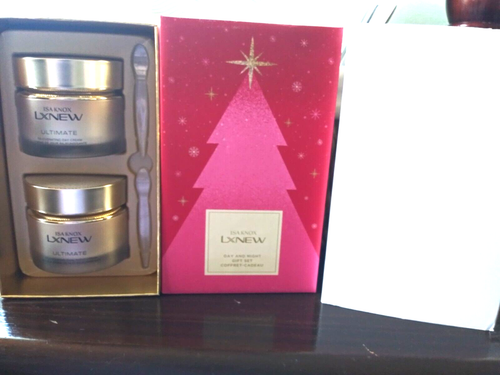 Avon ISA KNOX LXNEW ULTIMATE Day & Night Cream Boxed GIFT SET. New in ...