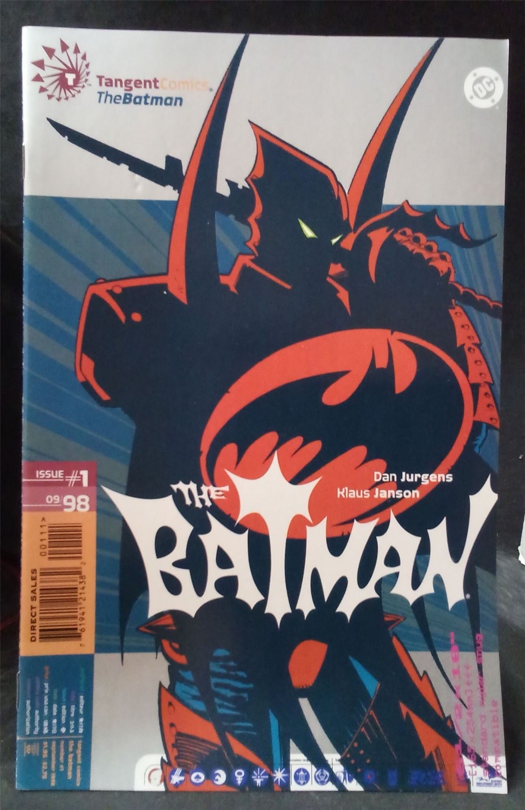 Tangent Comics/ The Batman 1998 Comic Book b&b | eBay