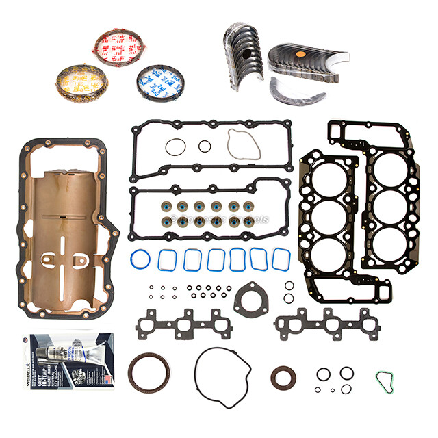 Engine Re-Ring Kit Fits 02-05 Dodge Durango Dakota Jeep Liberty 3.7L | eBay