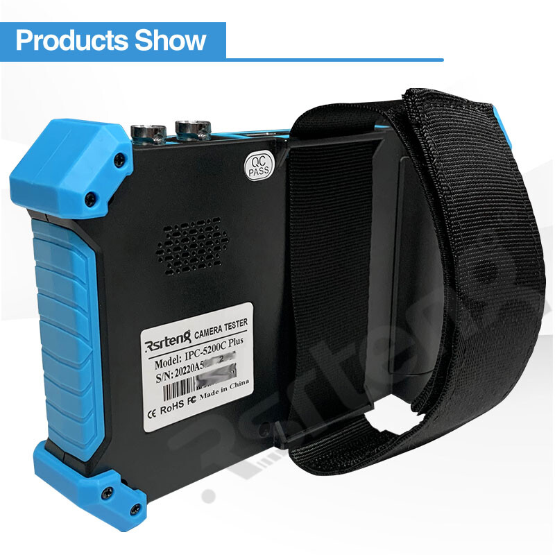 Rsrteng IPC-5200C Plus 5.4" 4K CCTV IP Camera Tester IP CVI SDI AHD ...