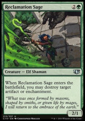 Magic the Gathering MTG Reclamation Sage (213) Commander 2014 LP | eBay