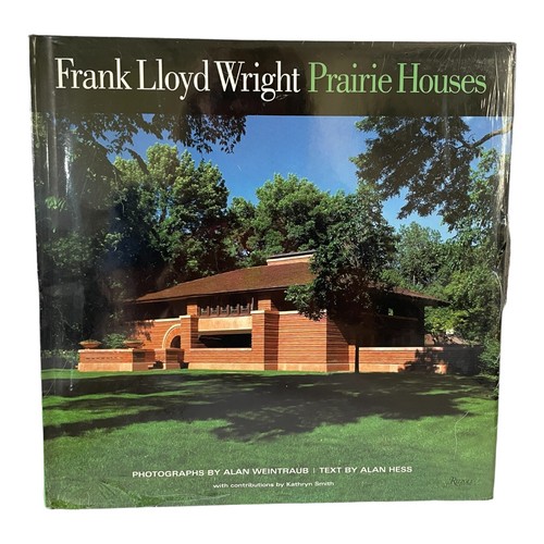 FRANK LLOYD WRIGHT PRAIRIE HOUSES Alan Hess Hardcover Book New Sealed ...