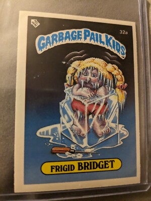 1985 Topps Garbage Pail Kids UK Mini Frigid Bridget 32a | eBay