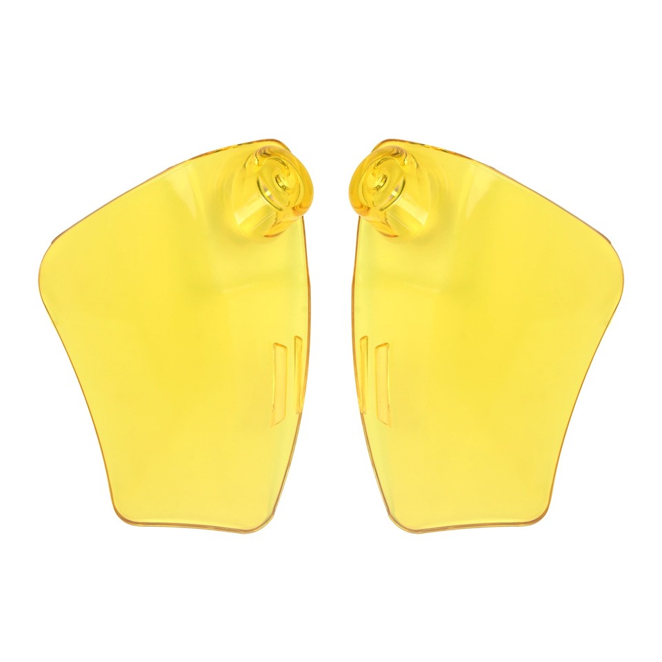 Yellow Side Air Deflector Front Fairing Spoilers For Harley Low Rider ...