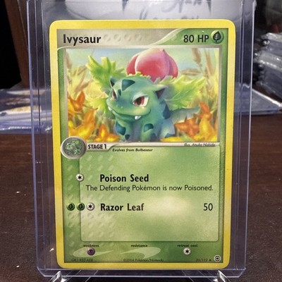 Pokémon Ivysaur 35/112 Fire Red Leaf Green very Light Play | eBay