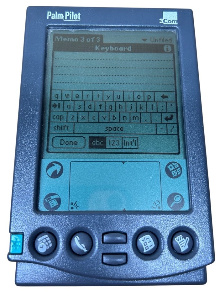 PALM PILOT Professional 1997 3COM Vintage PDA | eBay