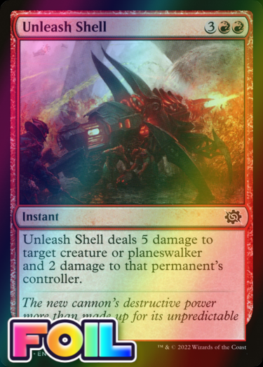 x1 Unleash Shell BRO MTG 155/287 FOIL COMMON M/NM 1x | eBay