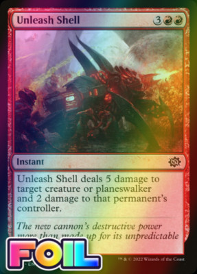 x1 Unleash Shell BRO MTG 155/287 FOIL COMMON M/NM 1x | eBay
