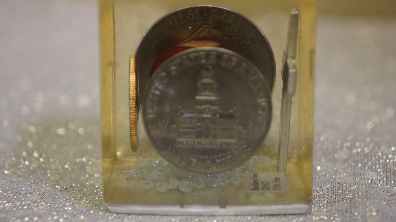 1976 Bicentennial Commemorative Coins, Buckeye - Cross- paperweight | eBay