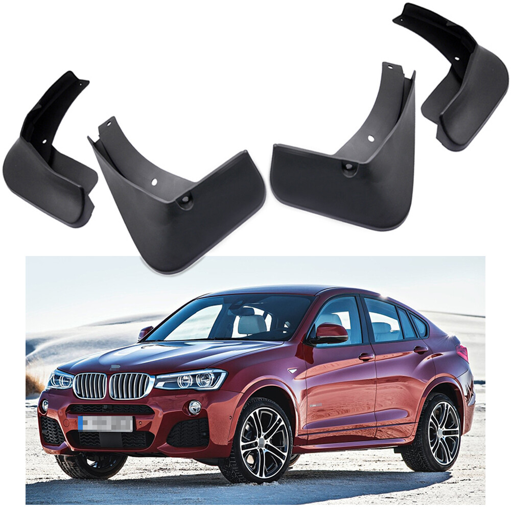 4x Car Mud Flaps Splash Guards Mudguard Fender for BMW X4 M Sport M40i ...