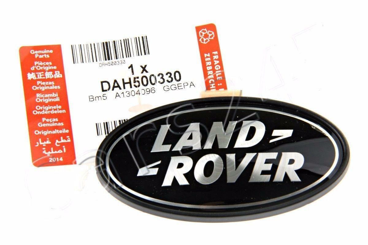 GENUINE OEM LAND ROVER Range Rover Sport Black Tailgate Badge Emblem ...