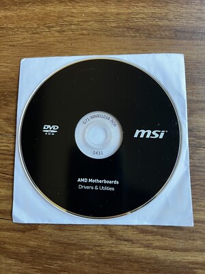 Motherboards Divers & Utilities MSI AMD DVD | eBay