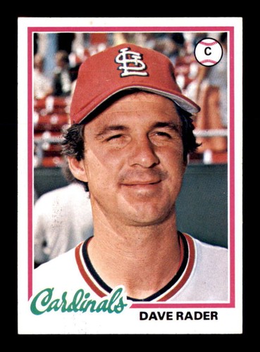 1978 Topps #563 Dave Rader NM/NM+ X3041614 | eBay