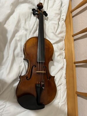 Old Antique Handmade Stored For Years Violin Unlabeled Full Size! Make ...
