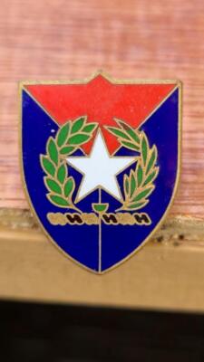 WWII 36th Infantry Division Replenishment Company DUI DI Crest pin | eBay