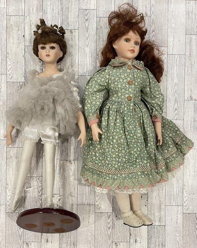 Lot of (2) Rare Show Stoppers Porcelain Dolls - Serial Numbered Limited ...