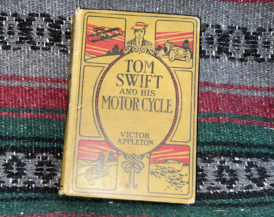 Vintage Tom Swift and his motorcycle book Victor Appleton hardcover ...