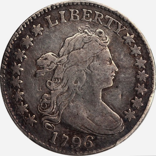 1796 PCGS VF25 Mintage 22,135 Bust Dime First Year of 10c | eBay