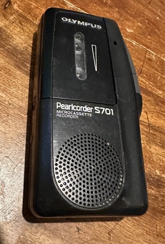 Olympus Pearlcorder S701 Voice Recorder Dictaphone Spare Or Repair | eBay