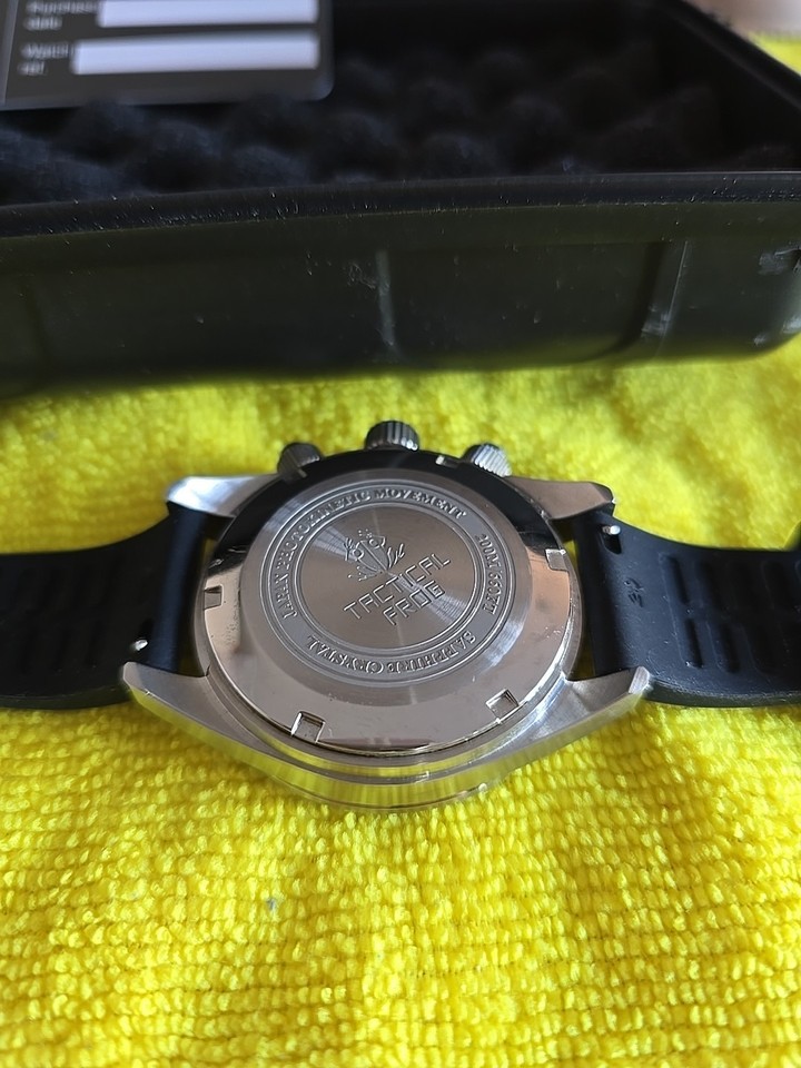 Tactical Frog Solar Chronograph Watch | eBay UK