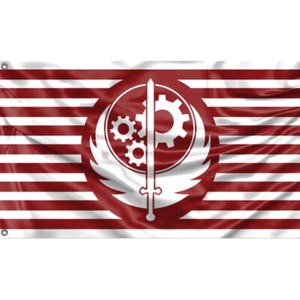 Brotherhood of Steel, Fallout Flag Unique Design 3x5 Ft/90x150 cm size ...