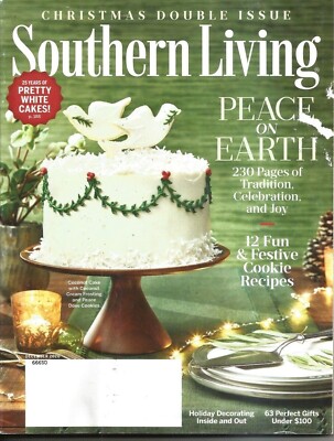 SOUTHERN LIVING - December, 2020 - Christmas Double Issue - Peace on ...