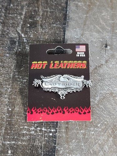 Hot Leathers Lady Rider Pin USA MOTORCYCLE | eBay