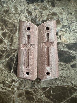 1911 Cross Pistol Grips Wood | eBay