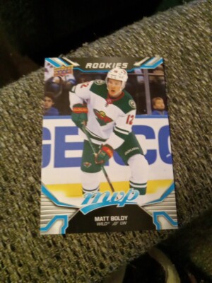 2022-23 UD - MVP - Rookie Matt Boldy 222 | eBay