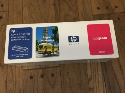 New HP C4193A Magenta Toner Cartridge For HP LaserJet 4500/4550 Blue ...