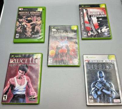 UNTESTED LOT OF 5 MIXED XBOX GAMES PRE-OWNED | eBay