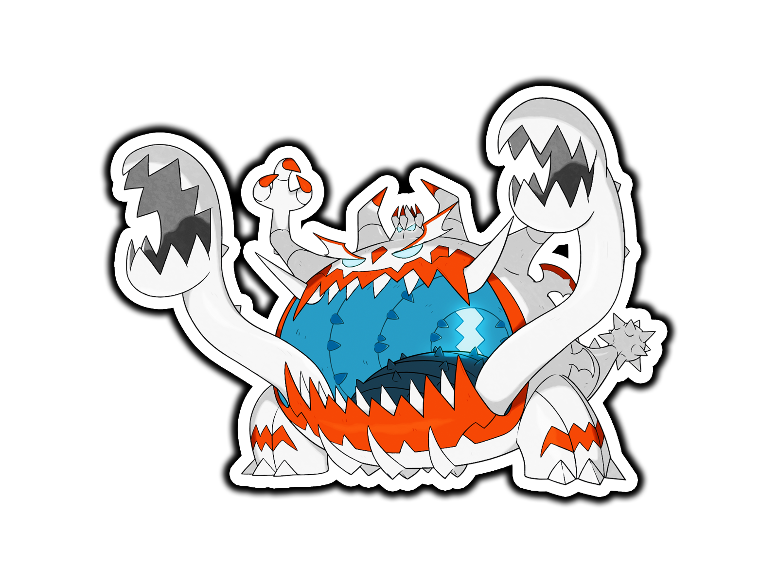 Shiny Guzzlord Waterproof Vinyl Sticker Decal Die-Cut | eBay