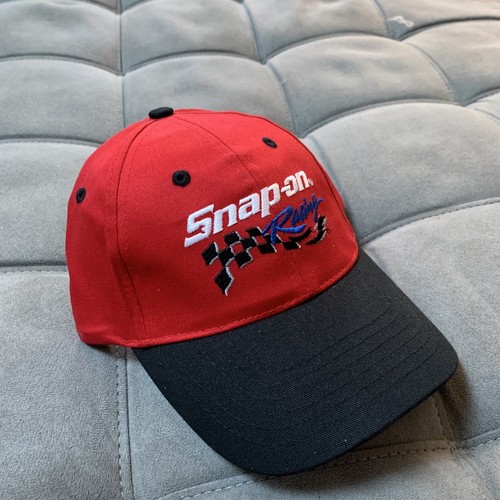 SNAP-ON RACING RED & BLACK SNAPBACK Baseball Style Hat | eBay