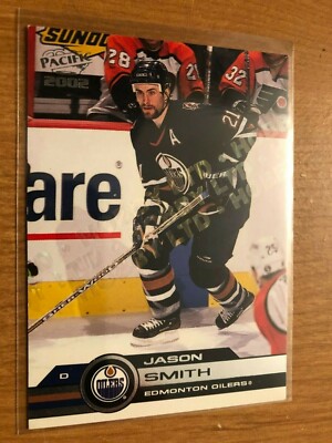 2001/2 Pacific Hobby LTD Jason Smith Edmonton Oilers 14/99 | eBay
