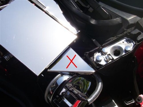 C4 Corvette 1990 L98 Stainless 3 Pc Computer ECM Cover Kit engine ...