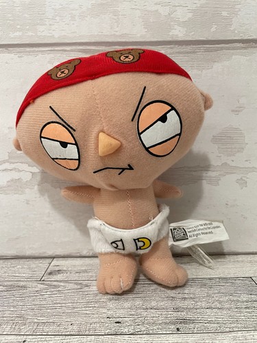 Family Guy Stewie Griffin 7" Plush Ninja Headband Toy Doll TV 2005 ...