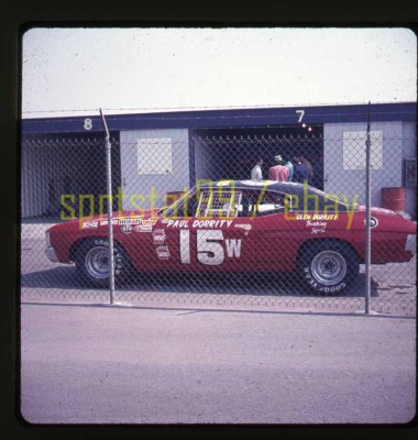 Paul Dorrity #15 Chevy @ 1972 NASCAR Miller High Life 500 - Vtg 35mm ...