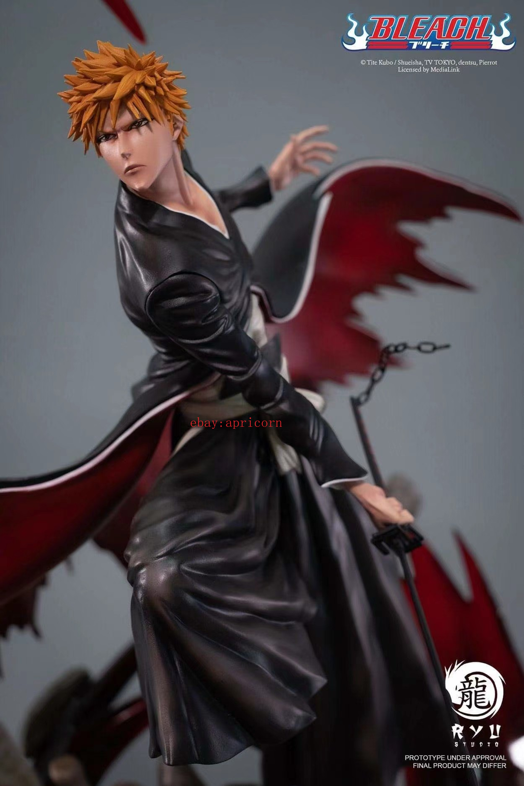 Ryu Studio BLEACH Kurosaki Ichigo 1/6 Statue Resin Figure Model ...