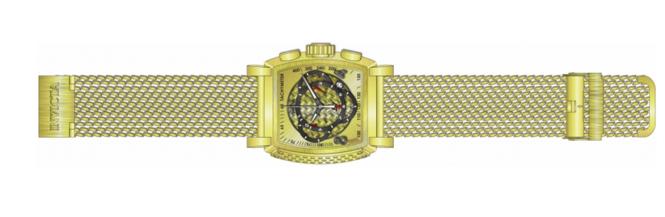 Invicta S1 Rally Men's 48mm Triple Gold Carbon Fiber Swiss Chrono Watch ...