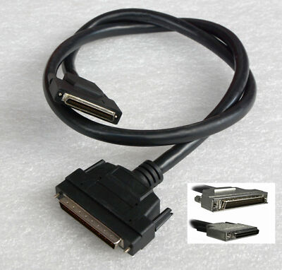 3M SCSI UW Ultra Wide Cable 68-Pin Male - 68 Mini Connector VHDCI KAB21 ...